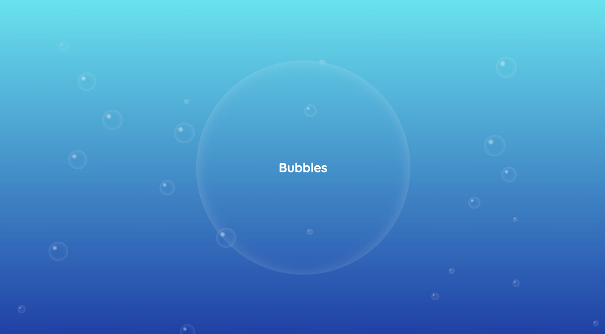 JSとCSSでふわふわと漂う泡のアニメーションを実装する方法【自作＆jQueryなし】 | WebDev Tech