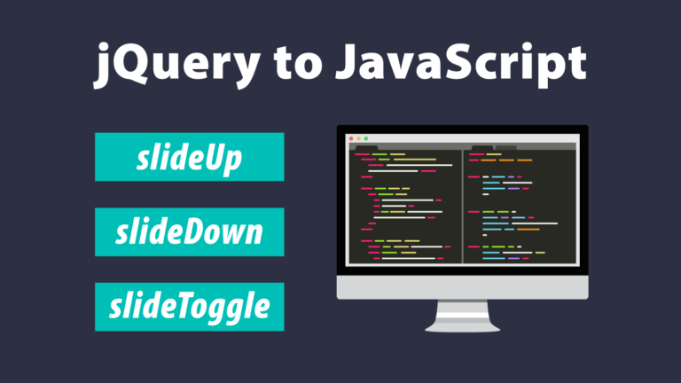 【jqueryを完全再現】slideup Slidedown Slidetoggleを素のjavascriptで実装する方法 Webdev Tech